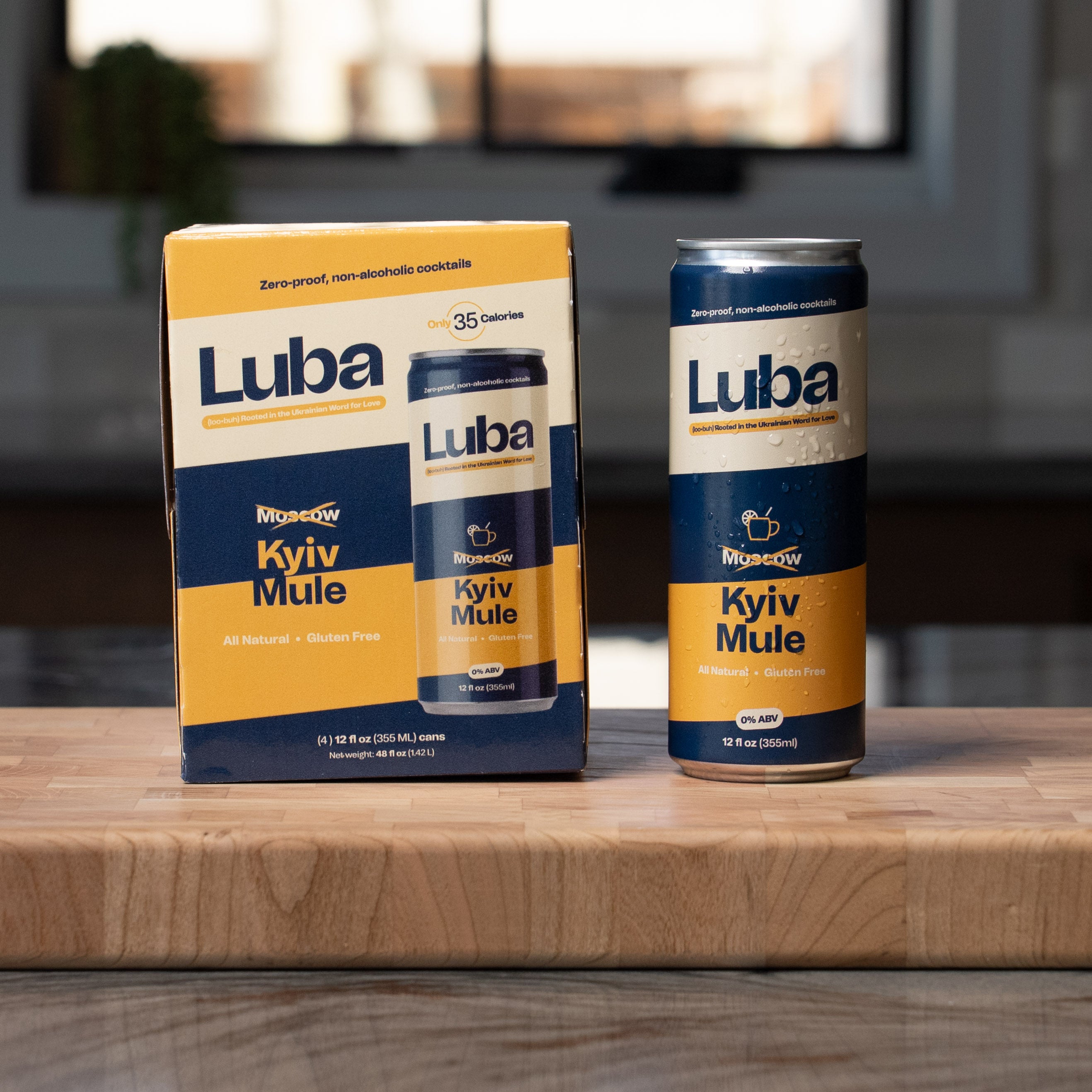 Kyiv Mule - Zero Proof Cocktail – Luba Libations