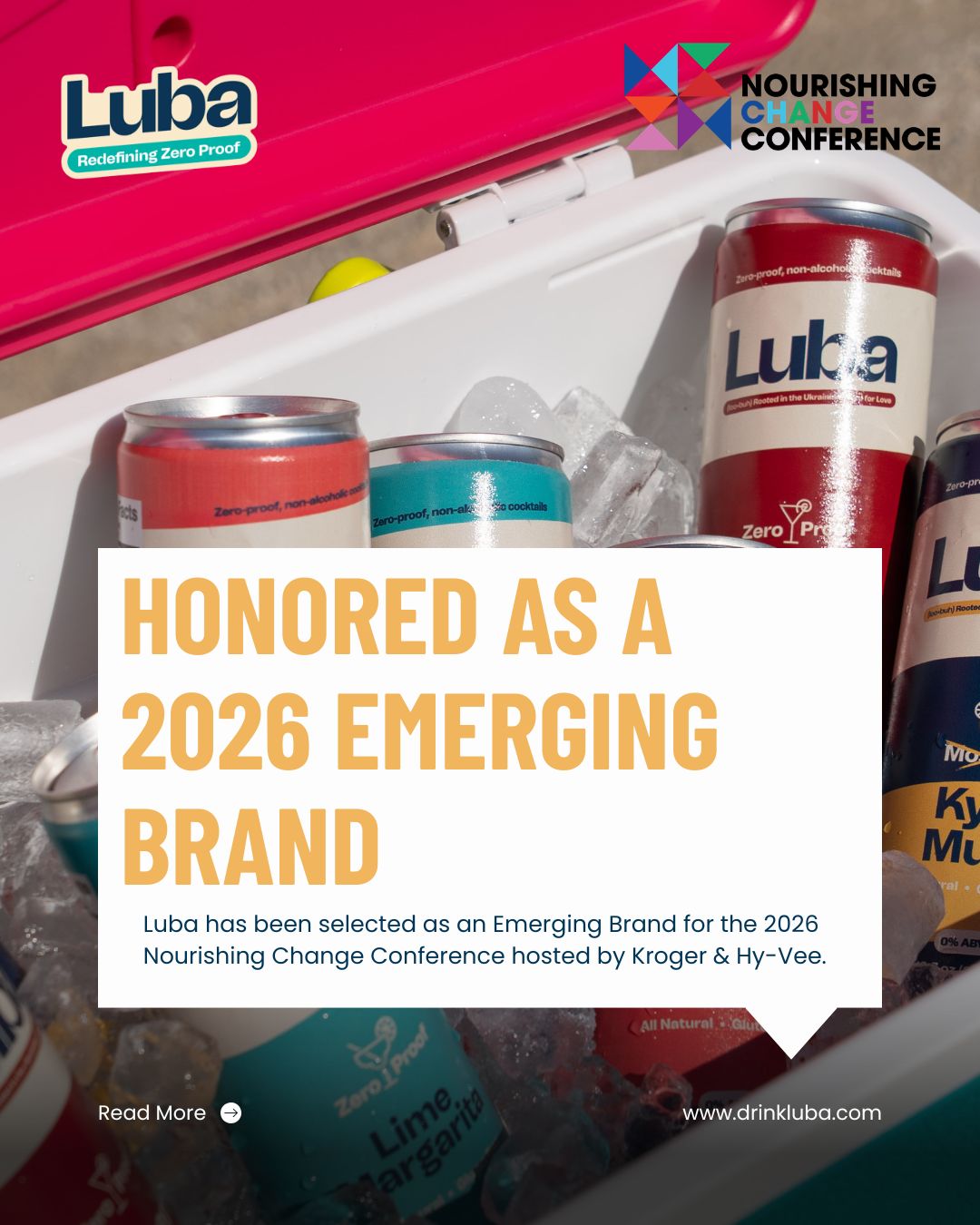 Luba Libations Selected as Emerging Brand for National 2026 Nourishing